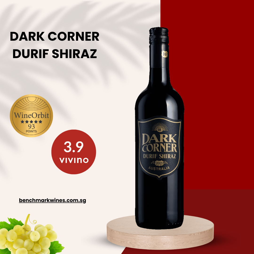 Dark Corner Durif-Shiraz 2021 South Eastern Australia 750ml – Benchmark ...