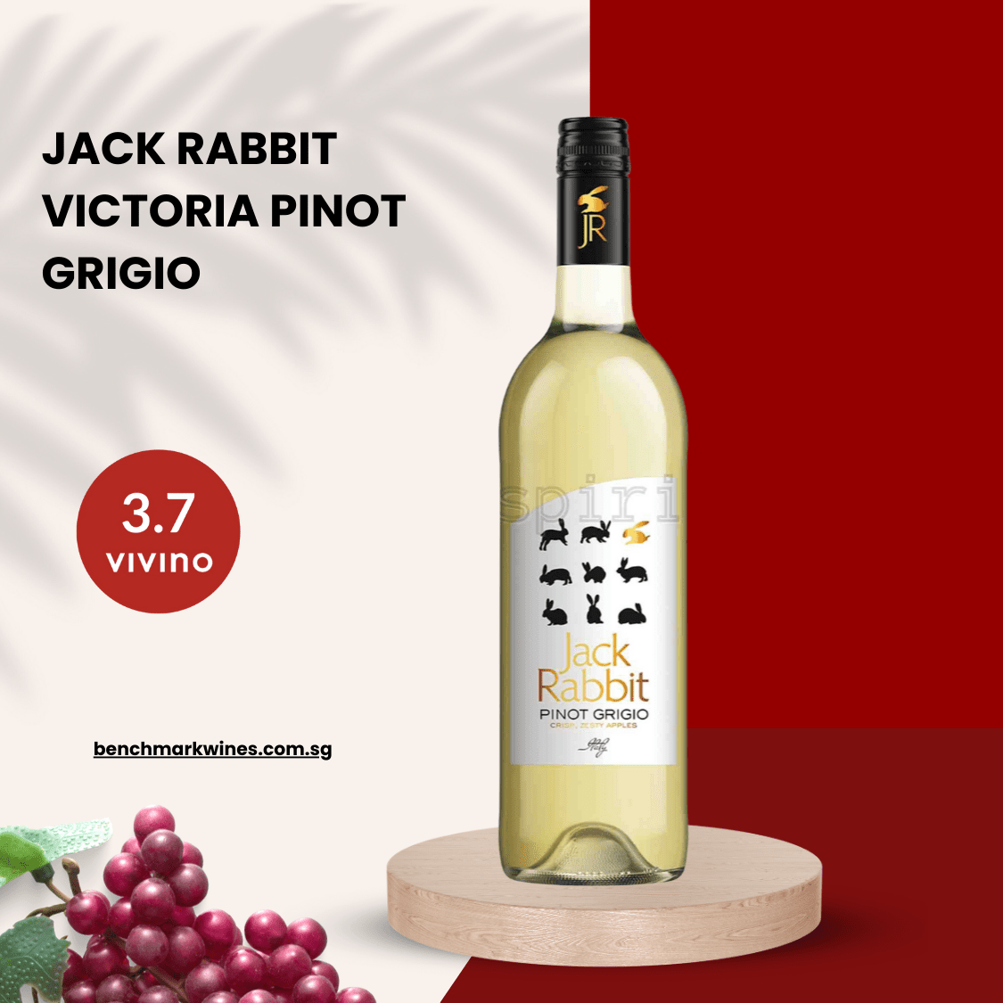 Jack Rabbit Vineyard Sauvignon Blanc 2016 Geelong, 750ml – Benchmark Wines
