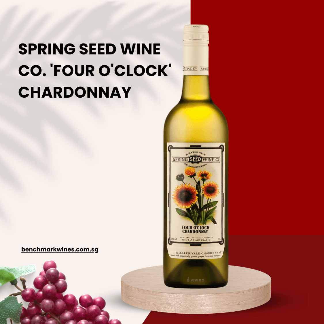 Spring Seed Wine Company 'Four O'Clock' Chardonnay – Benchmark Wines